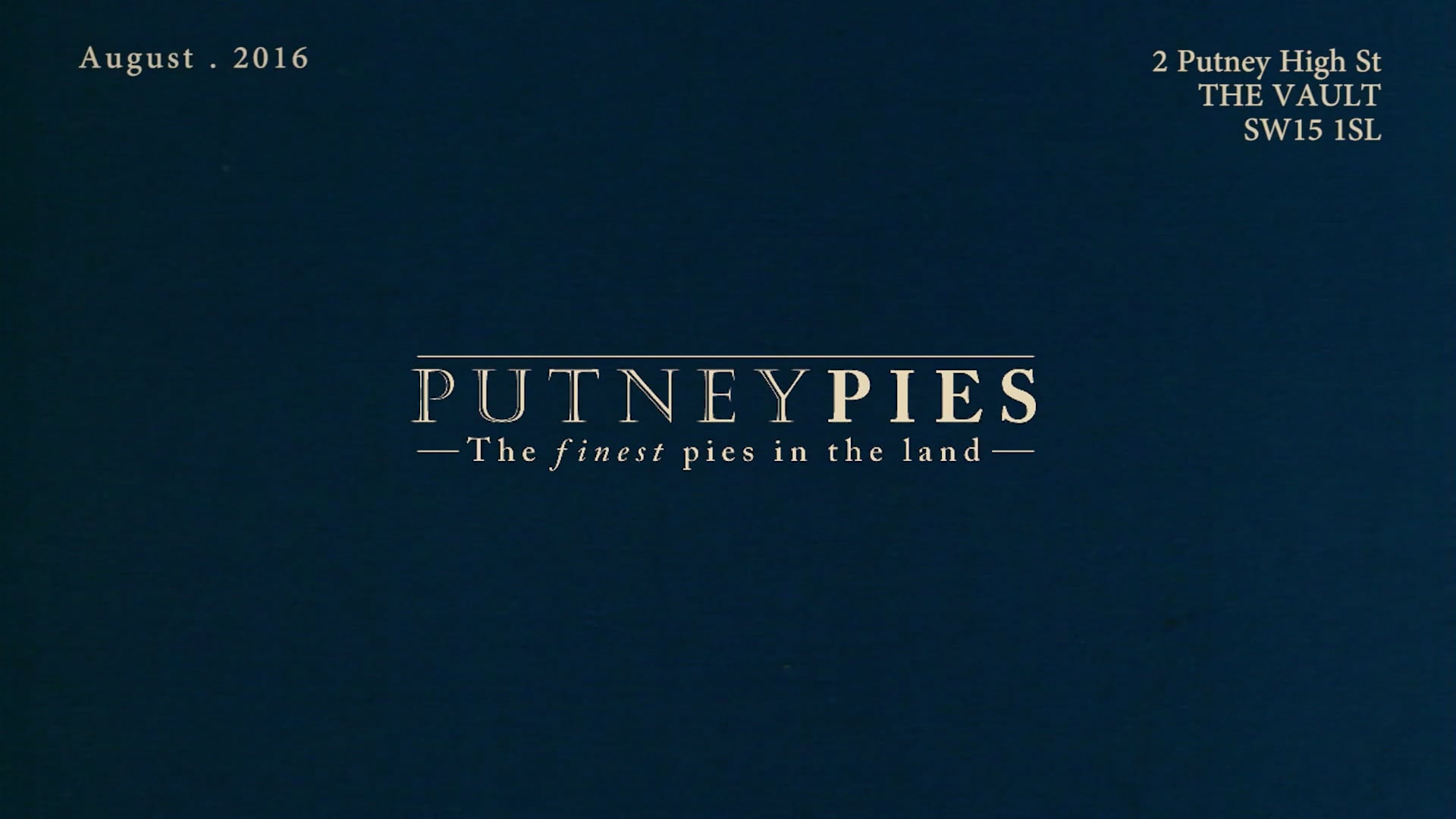 Putney Pies export.mov on Vimeo