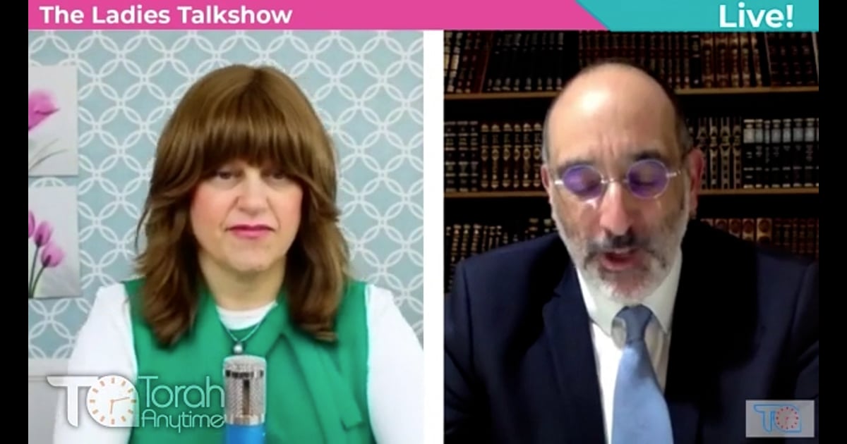 Mrs. Leah Richeimer | Ladies Talkshow w/Leah: R. Dr. Warren Goldstein ...