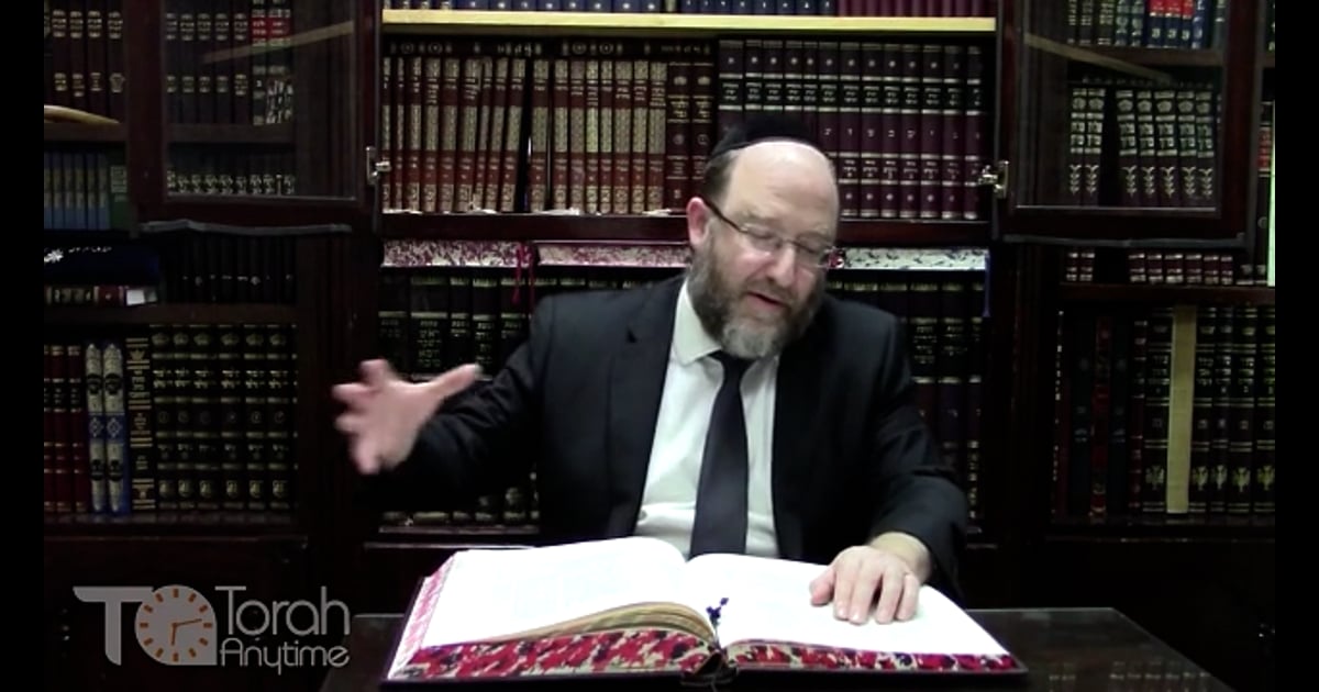 R' Moshe Frankel | Daf Hashavua 10 min a day - Chagigah 25a part 1
