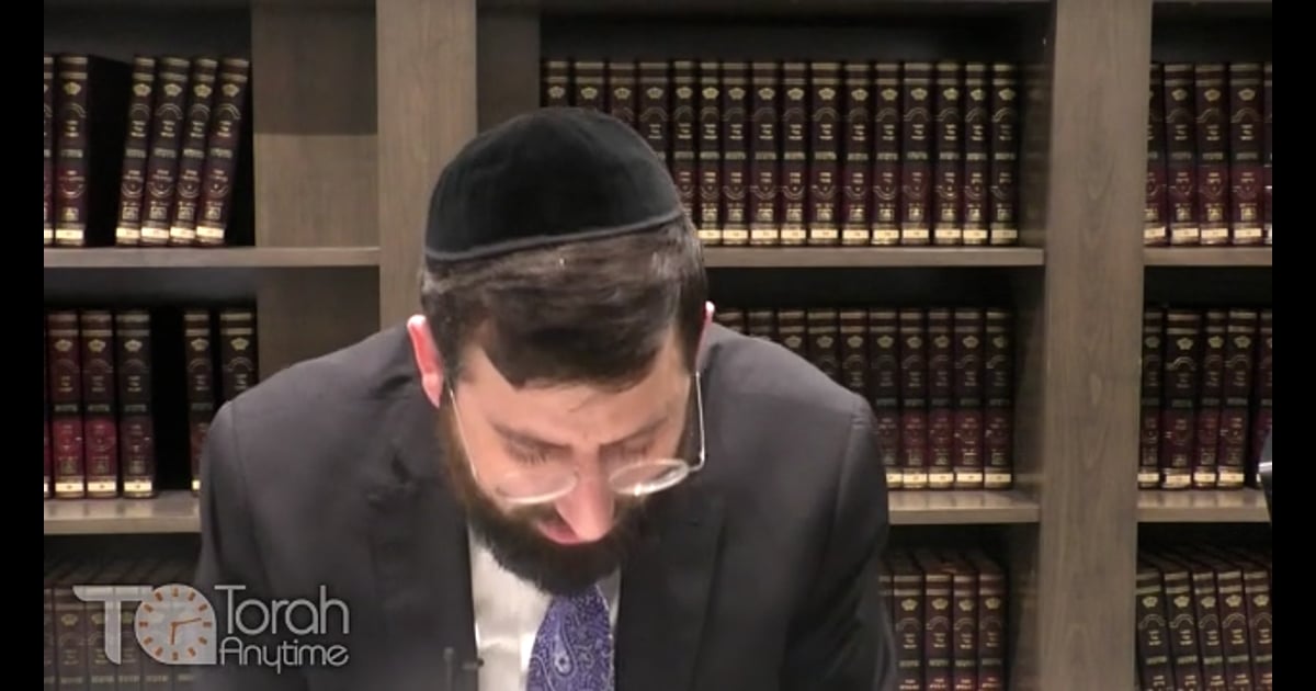 R' Daniel Glatstein | Daf Hashavua - Chagigah 13a