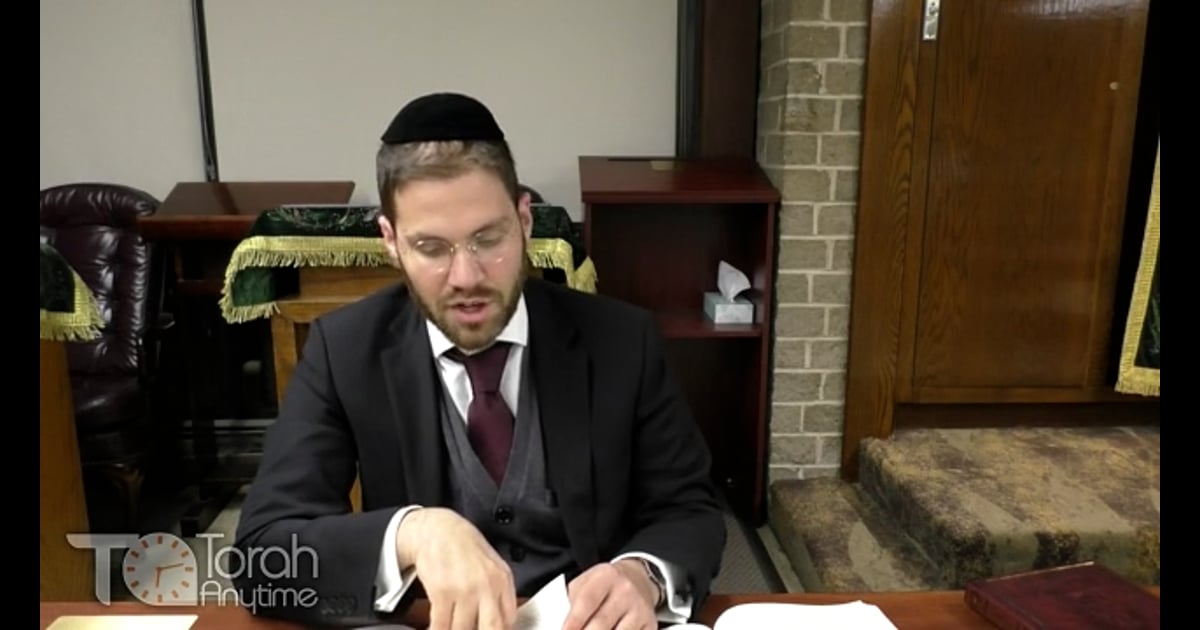 R' Motti Neuburger | Avraham Avinu & the "Maaseh Avos Siman L'Banim" of ...