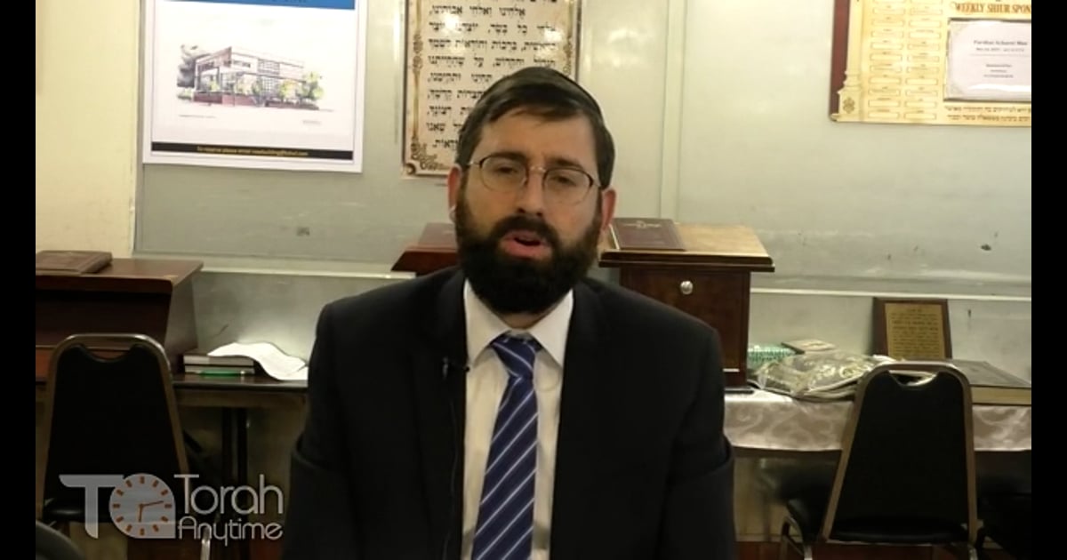 R' Daniel Glatstein | Parashat Emor : The Brisker Rav's Observation of ...