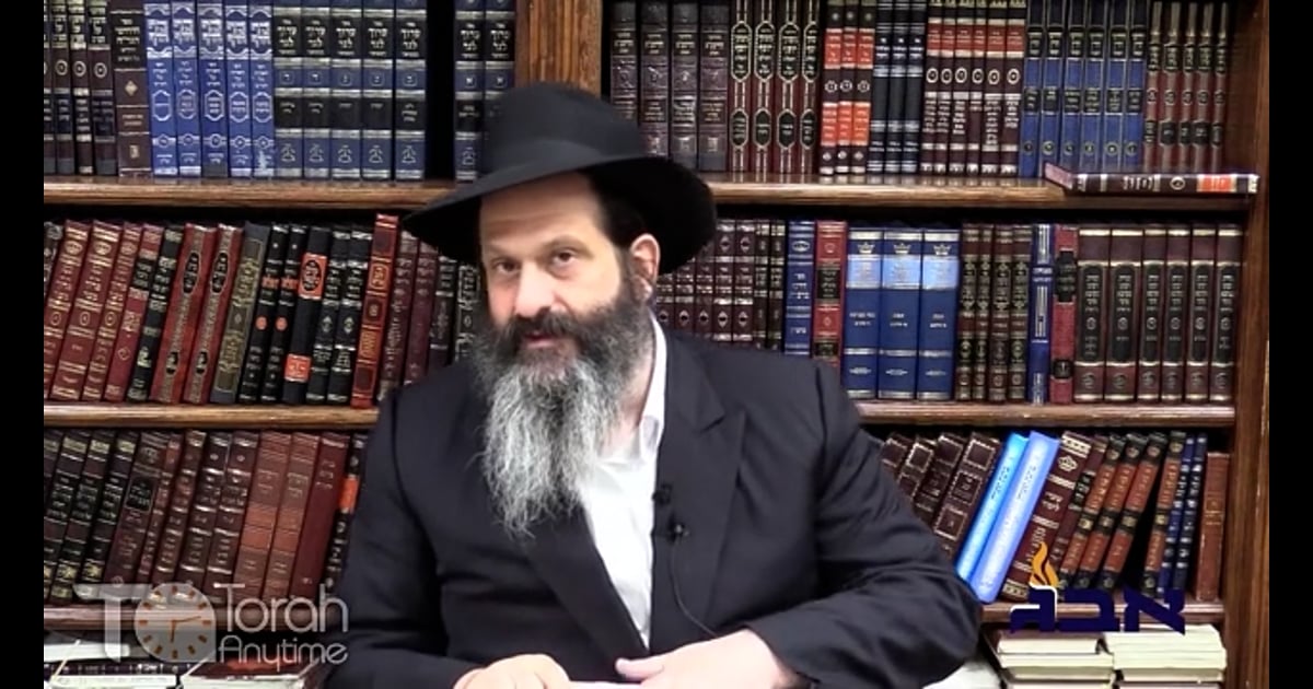 R' Sholom Mordechai Rubashkin | Chovot Halevavot Shaar Habitachon shiur ...