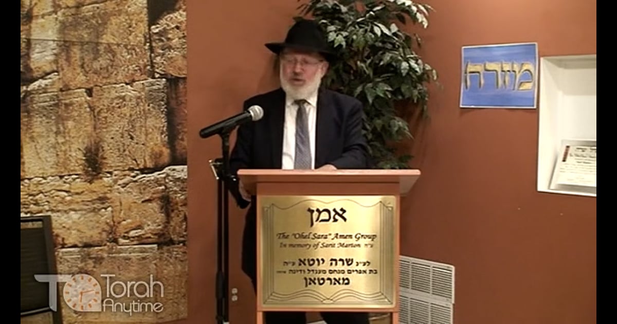 R' Yonah Weinrib | Aseret Yemei Teshuva Series: The Transition Between ...