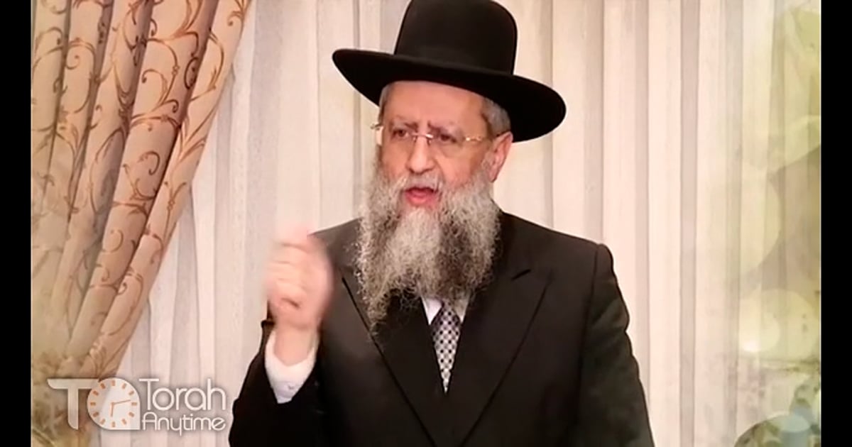 R' David Yosef | Powerful Message from Rabbi David Yosef