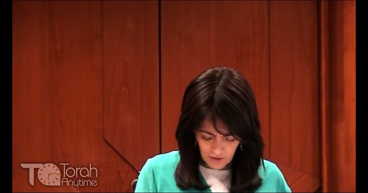 Mrs. Esther Wein | Parashat Matot: Why Ethics and Morals are NOT the ...