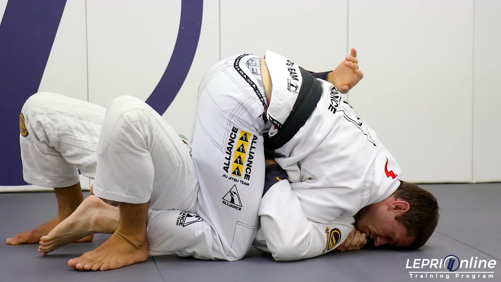 Lepri BJJ Online Training: Side Control Escape when Opponent Tries to Mount