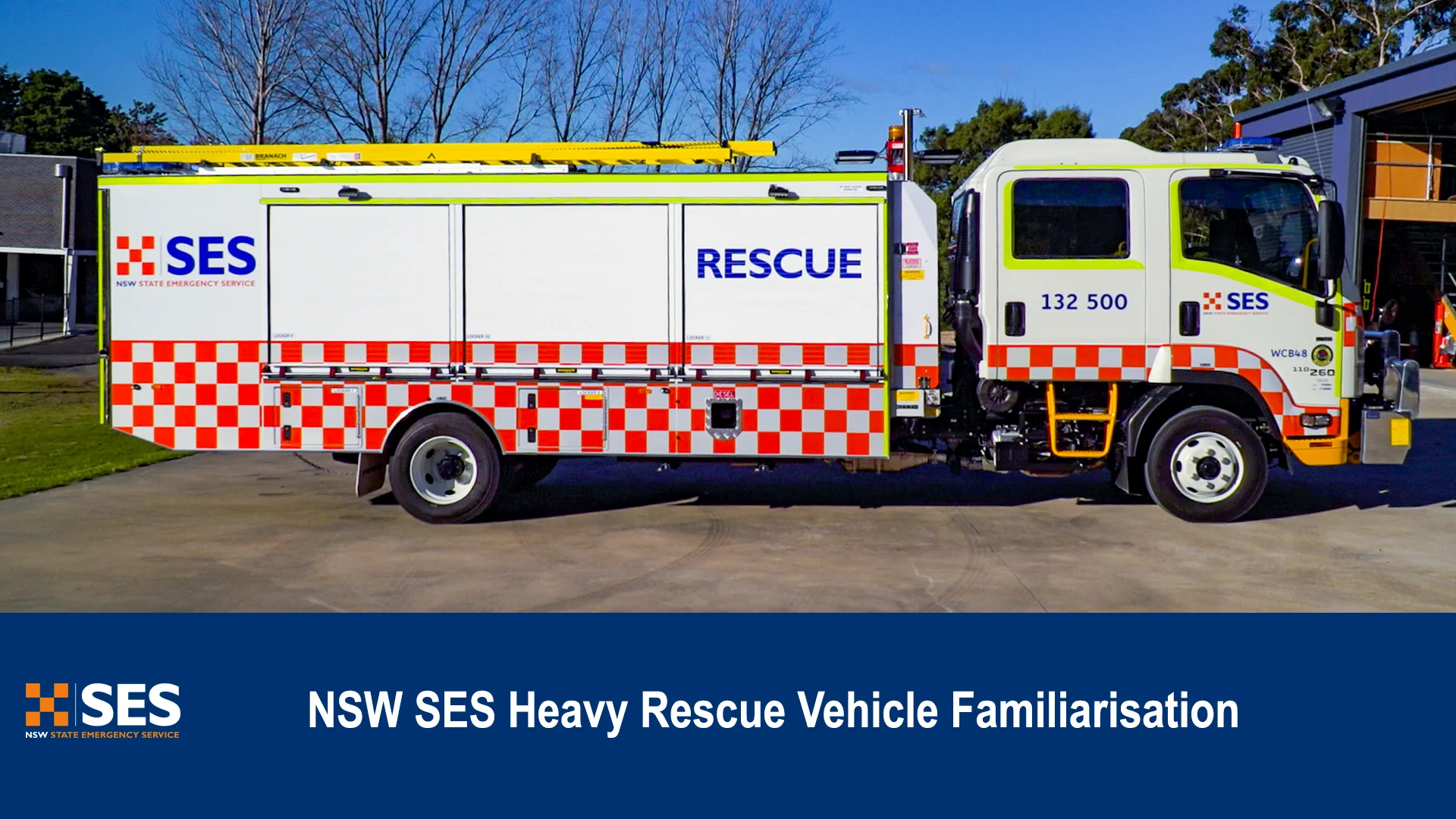 NSW SES Heavy Rescue Vehicle Familiarisation