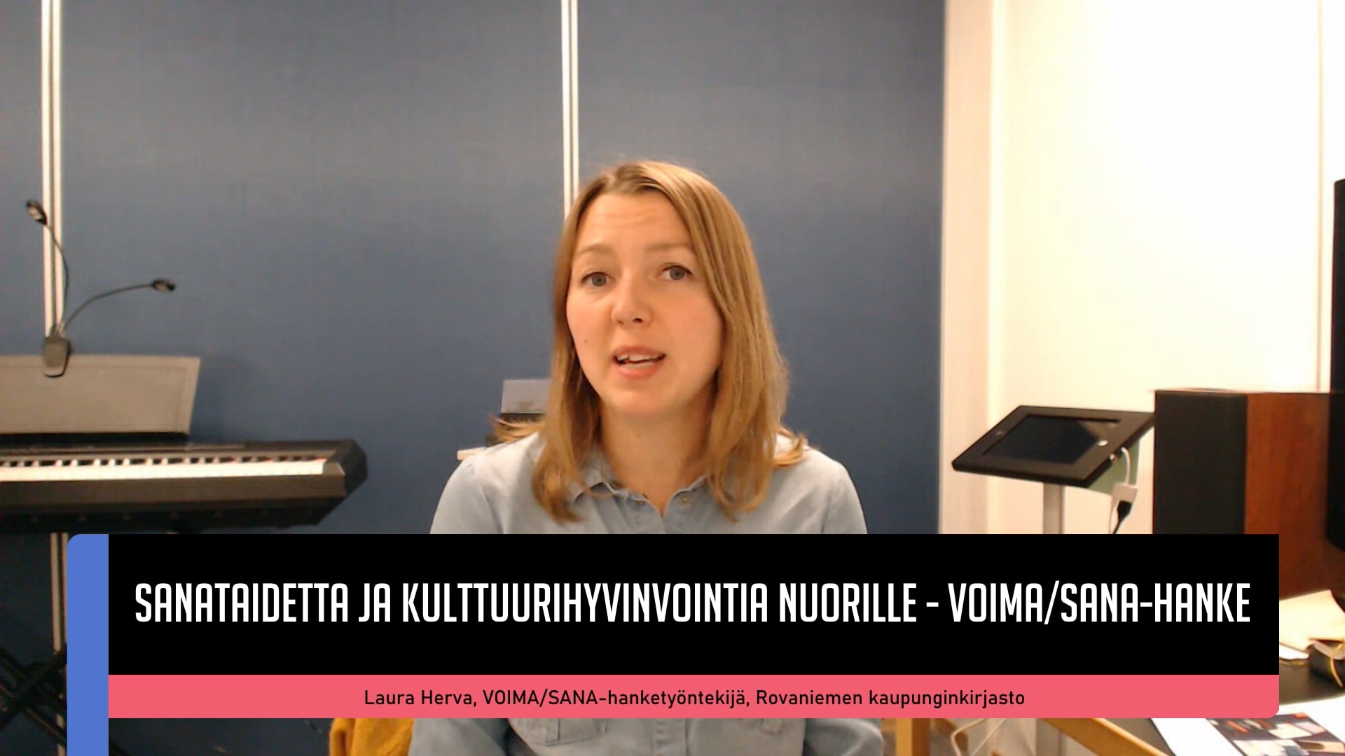 Laura Herva: Sanataidetta ja kulttuurihyvinvointia nuorille - VOIMA ...