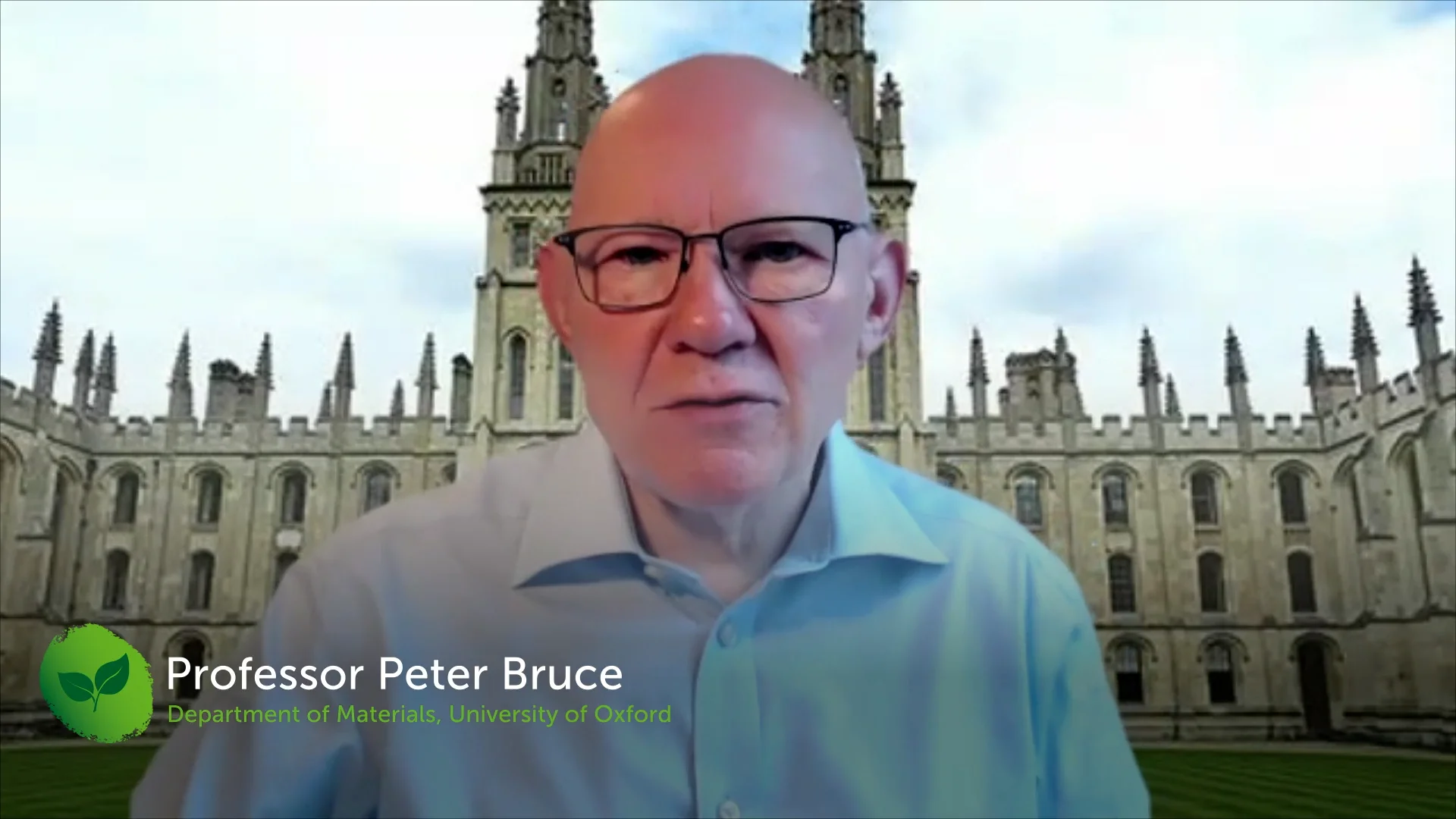 Professor Peter Bruce on Vimeo