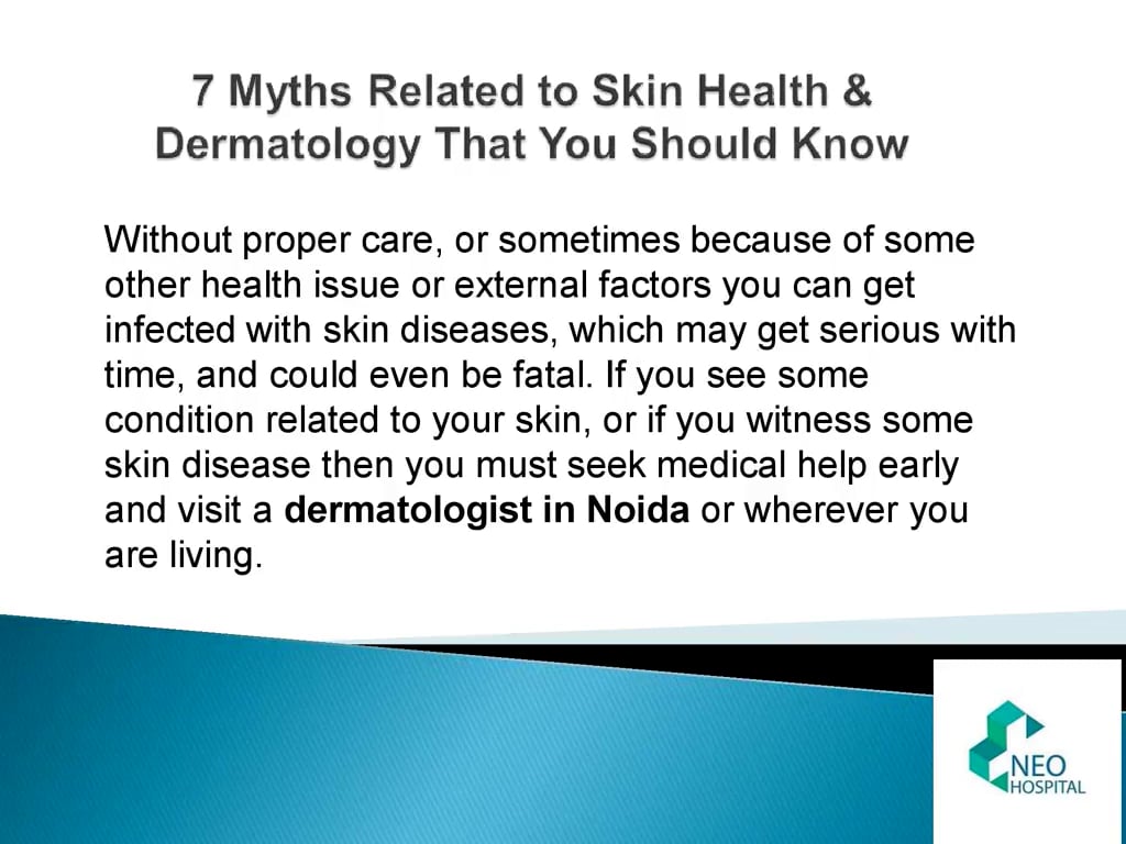 7 Myths Related to Skin Health & Dermatology That You Should Know.mp4 ...