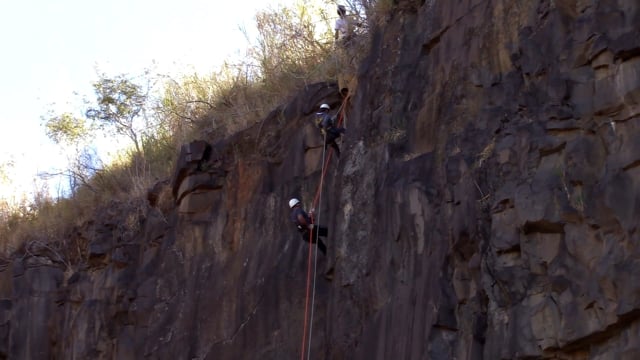 Rappel, Cliff, Quarry. Free Stock Video - Pixabay