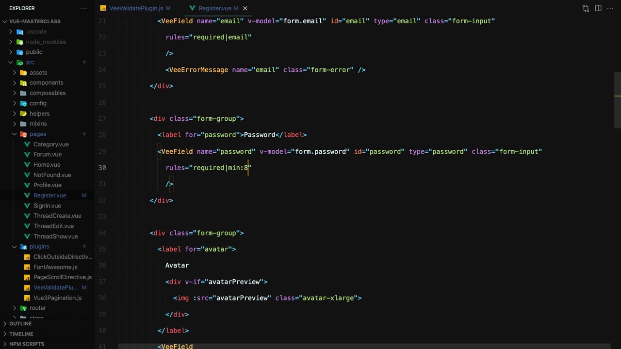 Passing Arguments to VeeValidate Rules - A Vue.js Lesson From our... Passing Arguments to VeeValidate Rules - A Vue.js Lesson From our...