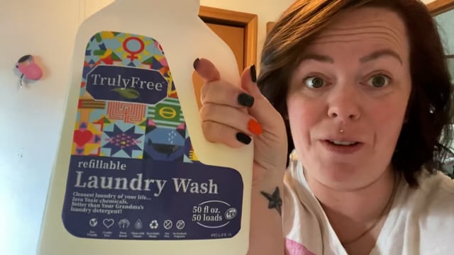Truly Free Home Laundry Detergent | Non-Toxic Signature Scent Laundry Wash