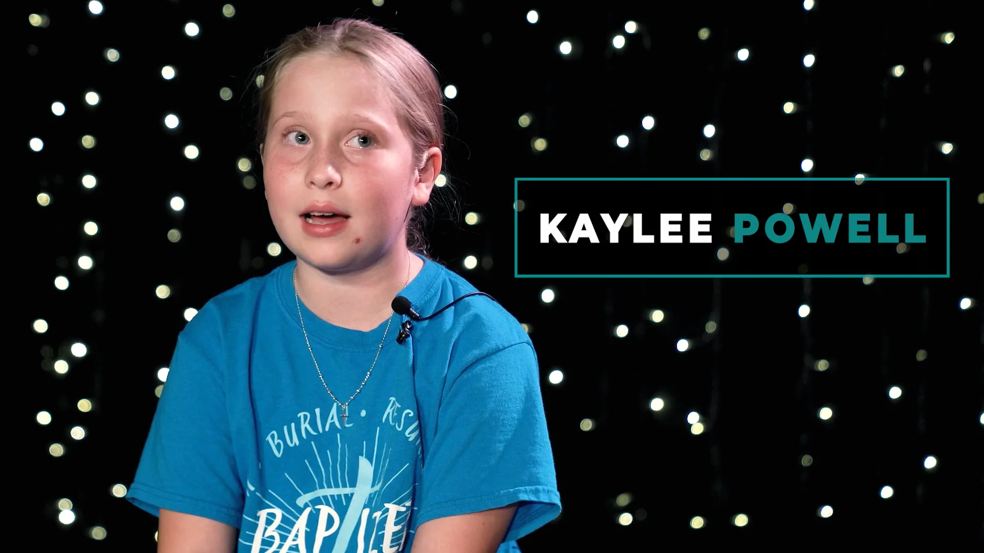 The Baptism of Kaylee Powell (September 12, 2021) on Vimeo
