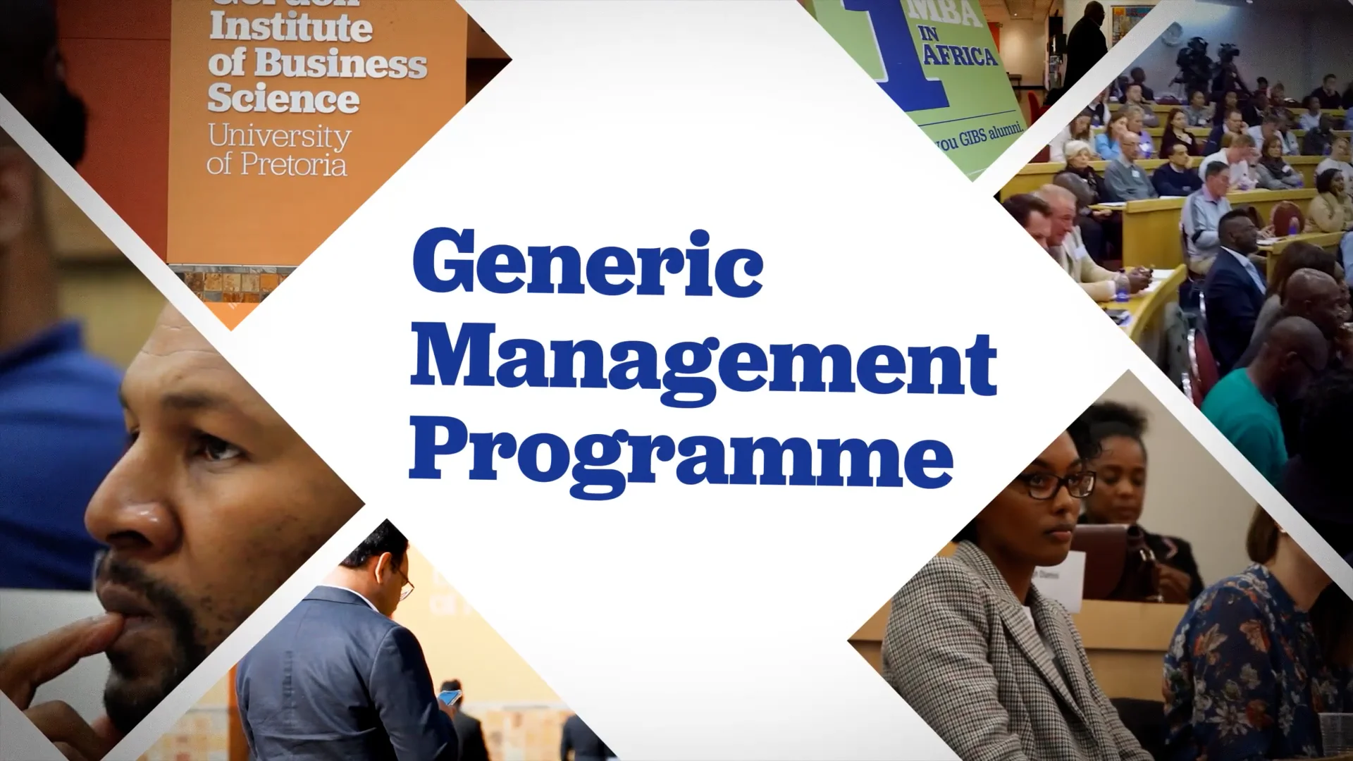 Generic Management Programme Promo