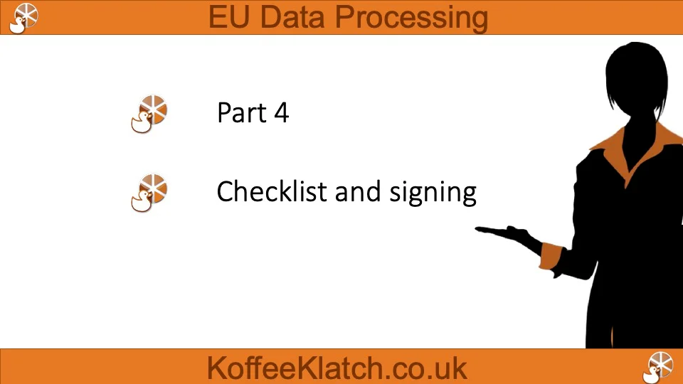 EU Data Processing form - part 4 on Vimeo
