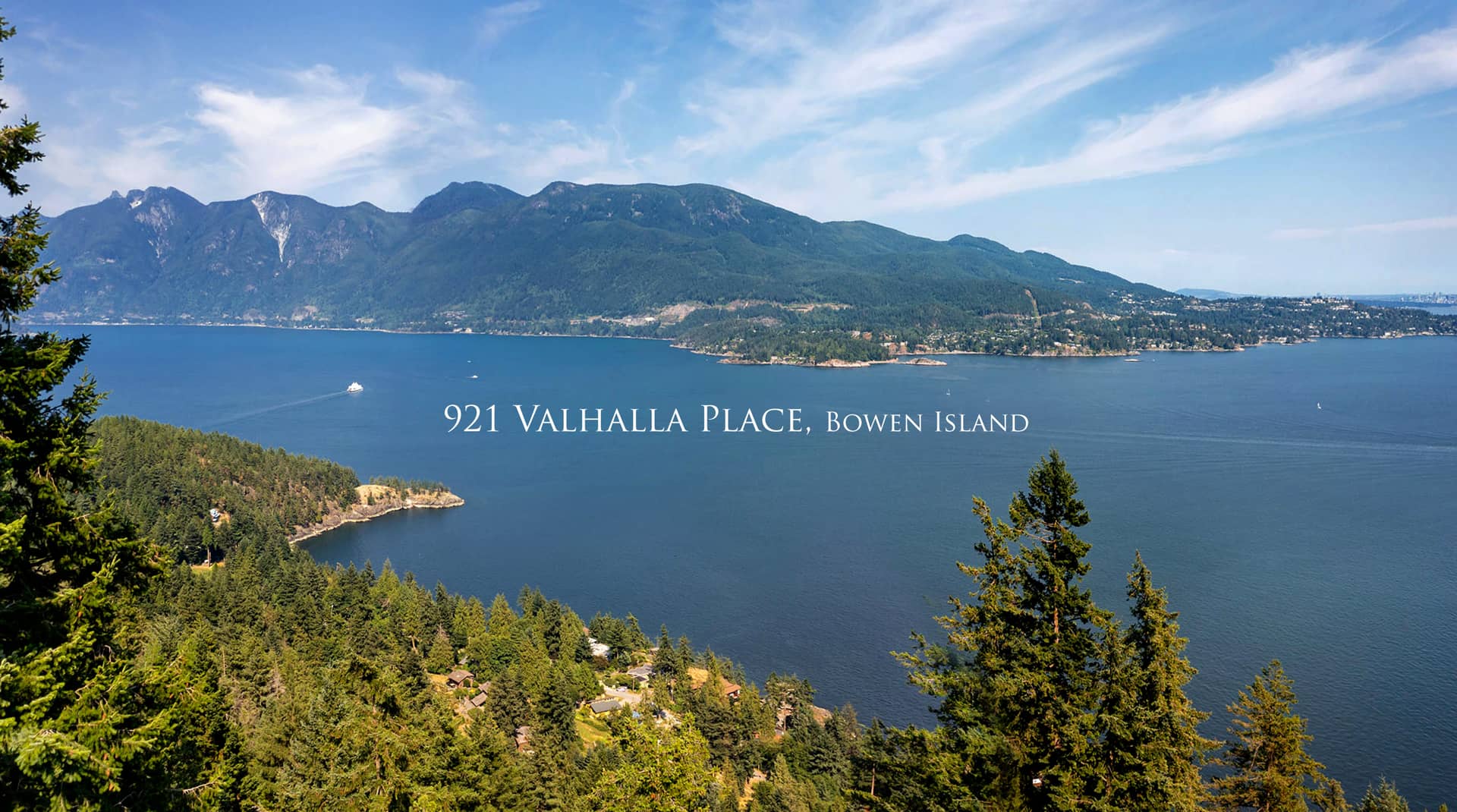921 Valhalla Place, BOWEN ISLAND on Vimeo