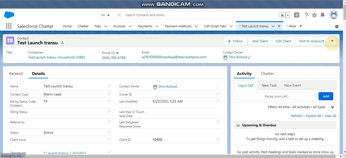 TransUnion Contact launch sign up form .avi on Vimeo