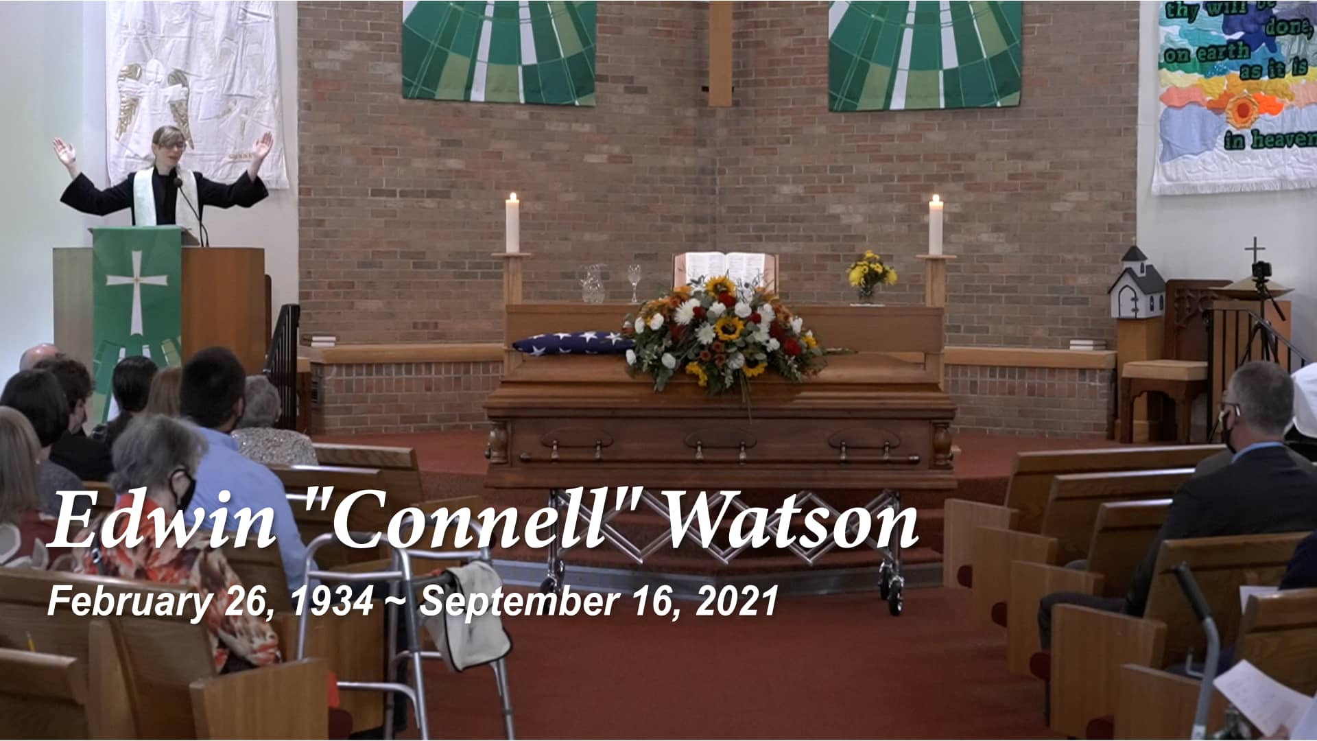 Funeral Service for Edwin (Connell) Watson on Vimeo