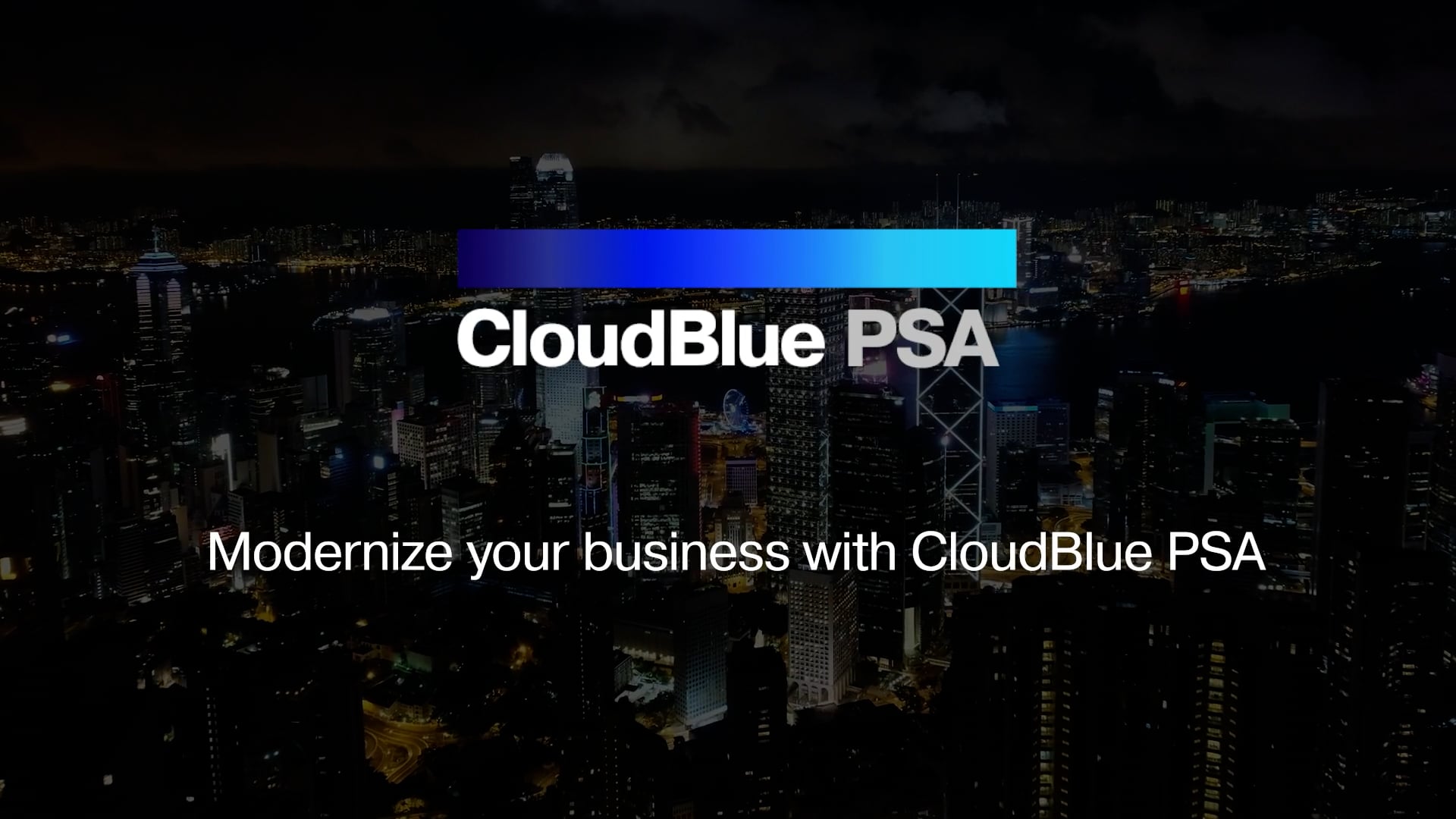 Modernize your business with CloudBlue PSA on Vimeo