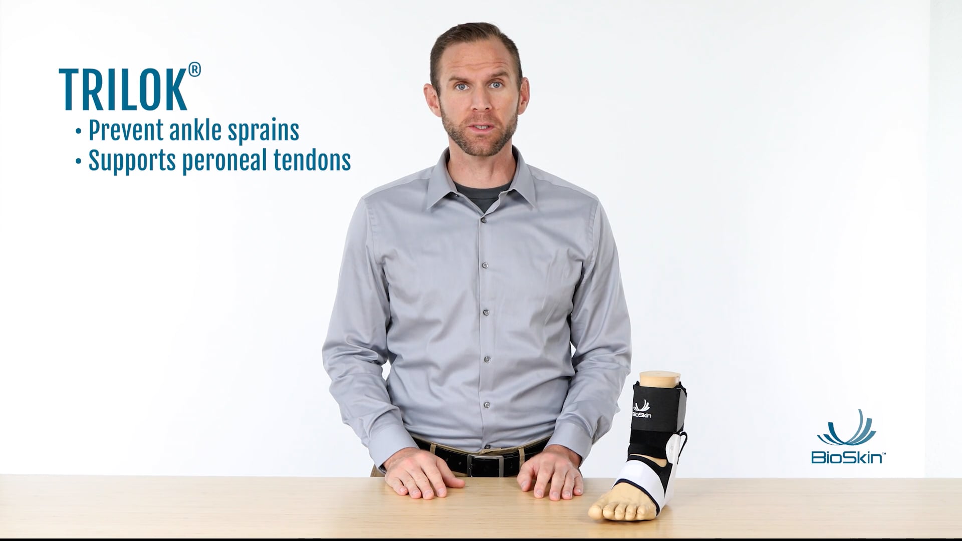 TriLok Ankle Brace for Peroneal Tendonitis and Ankle Sprains | Videos ...