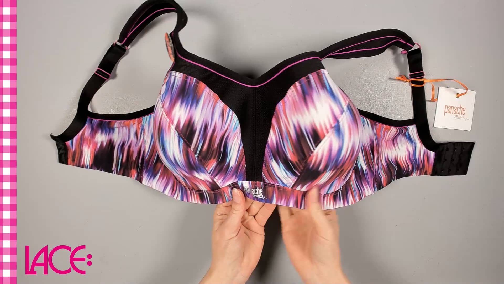 Panache Sport - Lingerie - BH - 70G - 5021A - Digital Stripe - Wired ...