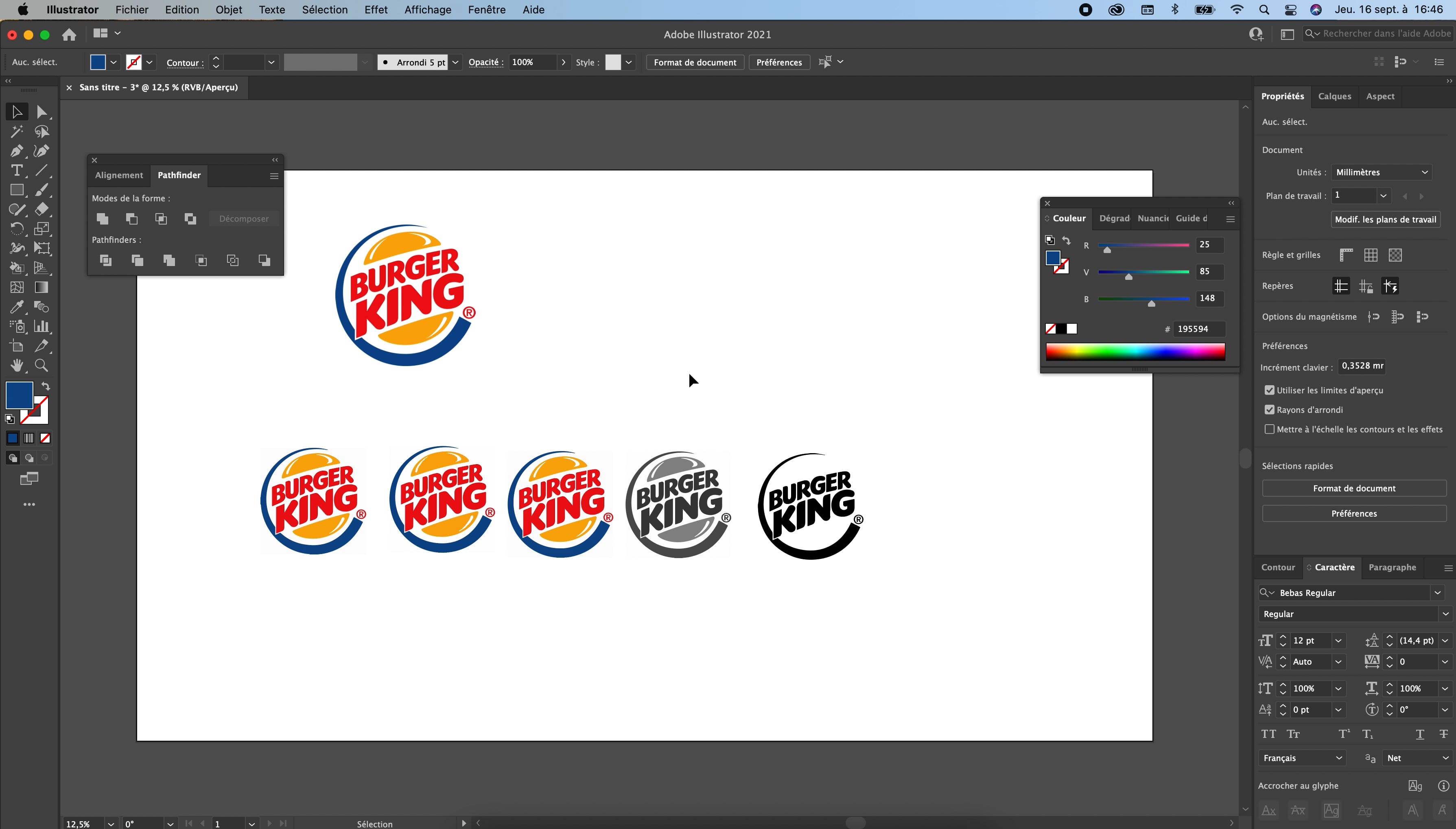Vectoriser dans AI on Vimeo