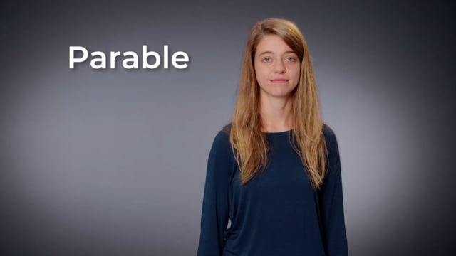 Parable | SEE Signs ESC Region 13