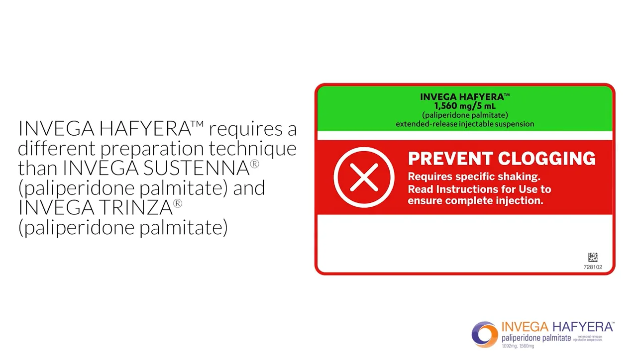 INVEGA HAFYERA Injection Training Video