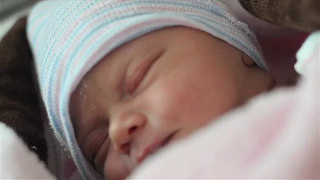 My daughter has arrived on Vimeo