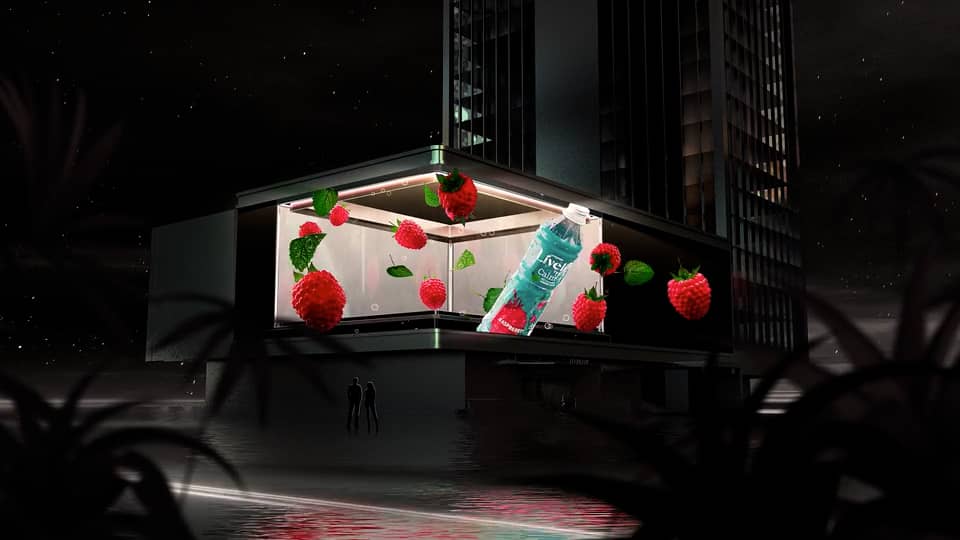 NESTLE LIVELY TEA_ANAMORPHIC BILLBOARD on Vimeo