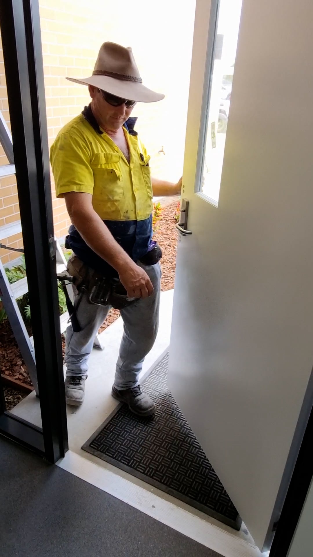 Tuckshop Door Fire Release on snib lock.mp4 on Vimeo