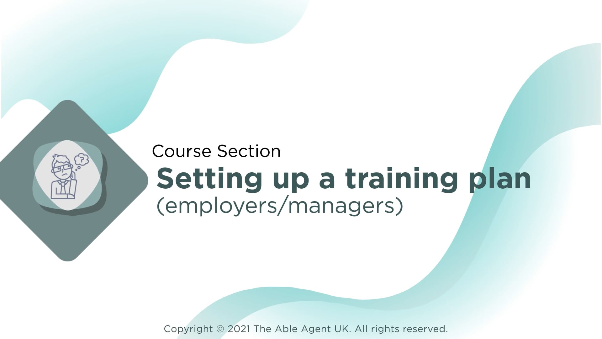 Setting up a training plan on Vimeo