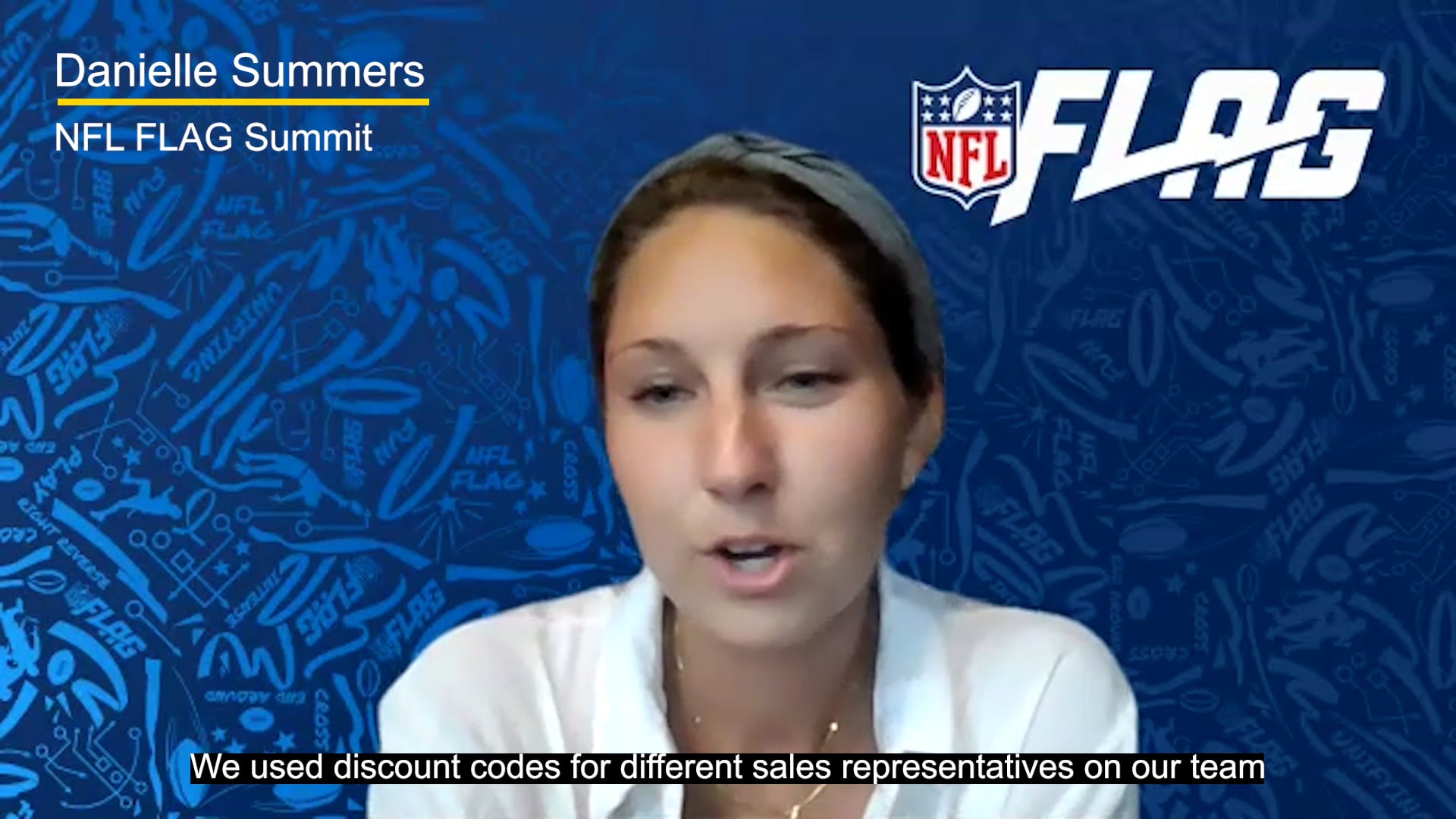 NFL Flag Summit Interview with Danielle Summers on Vimeo
