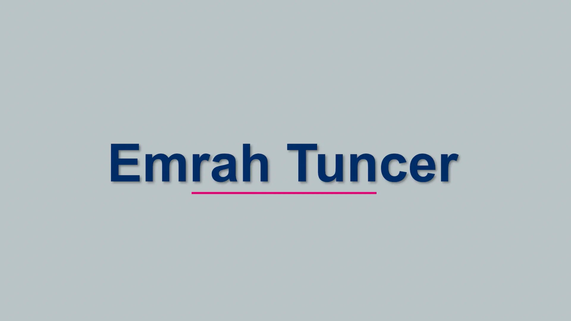 Emrah Tuncer - 2021 on Vimeo