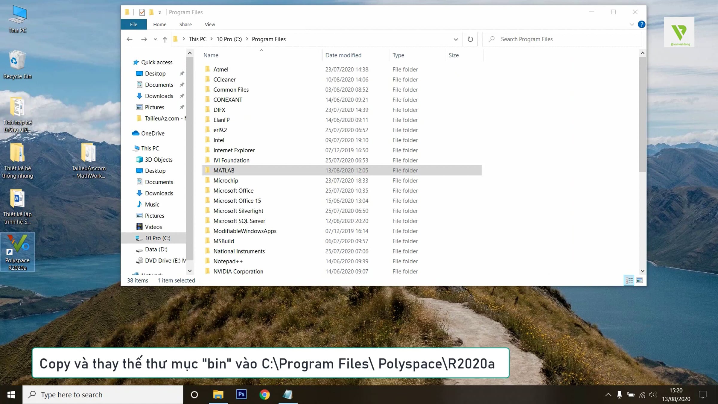 Download MATLAB R2020a Full Active - Hướng dẫn cài đặt chi tiết
