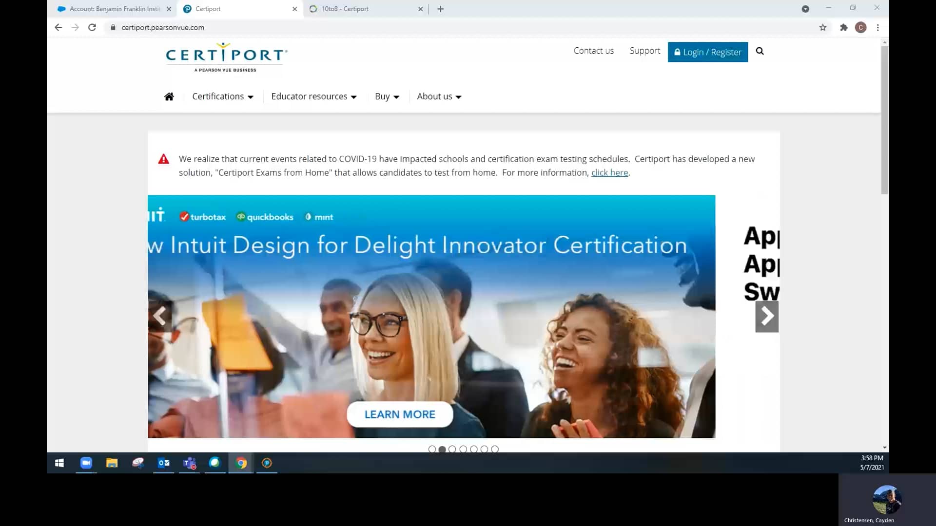 Certiport - Exam Groups Training on Vimeo