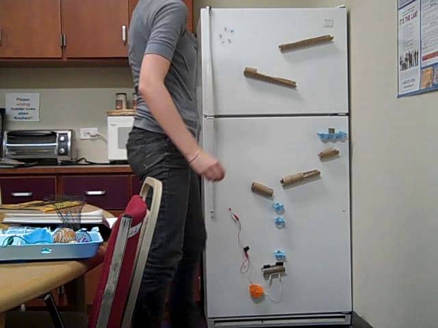 Refrigerator Marble Run on Vimeo