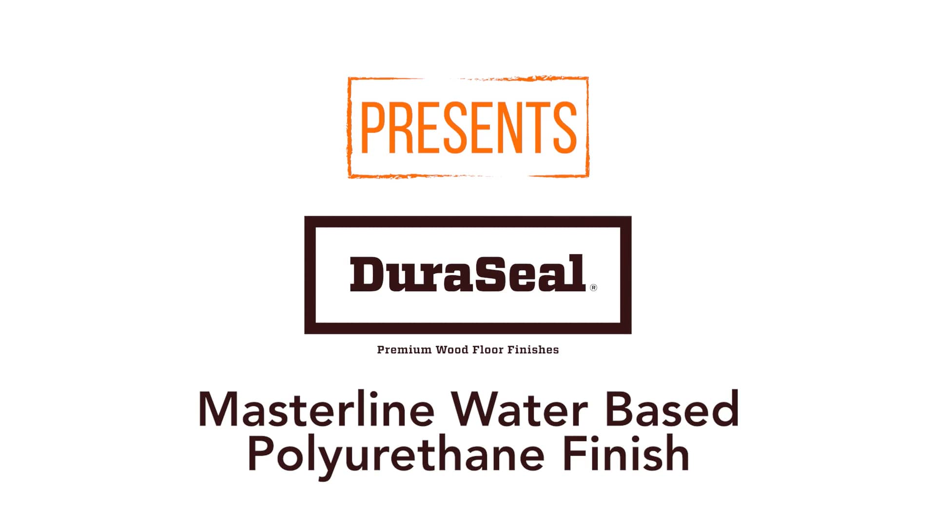 Masterline Water Based Polyurethane Finish on Vimeo