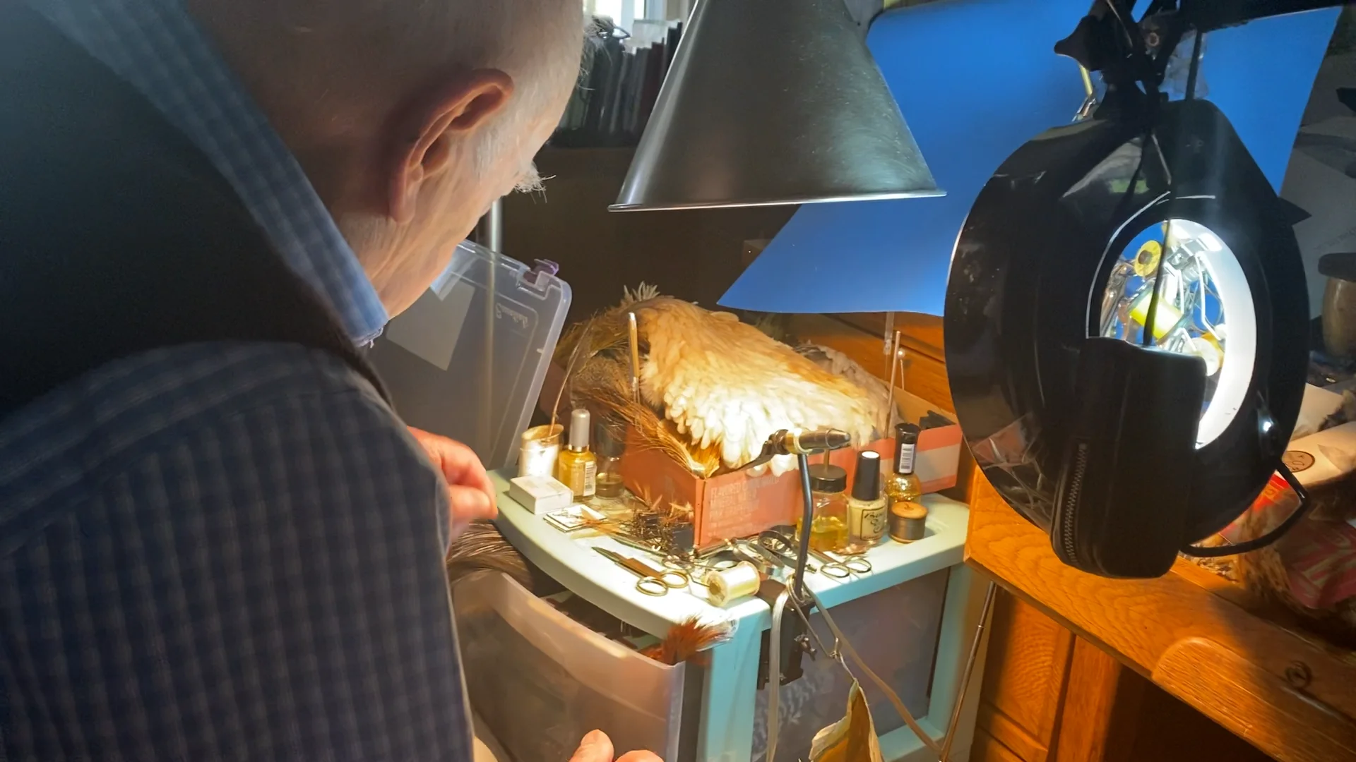 Ted Rogowski Tying on Vimeo