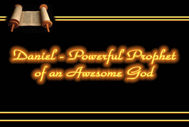 Daniel - Powerful Prophet of the Awesome God, 05/17/09, Max Dawson on Vimeo