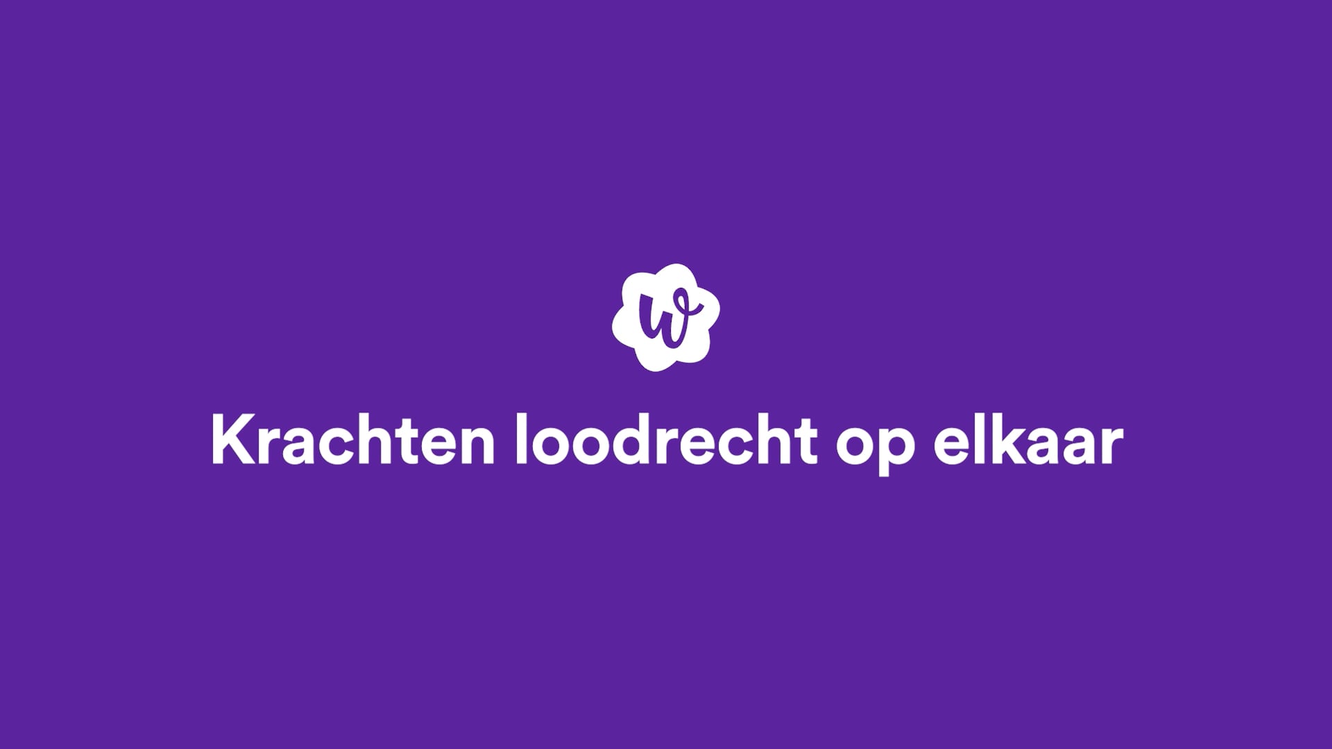 Plus: Krachten loodrecht op elkaar | StudyGo
