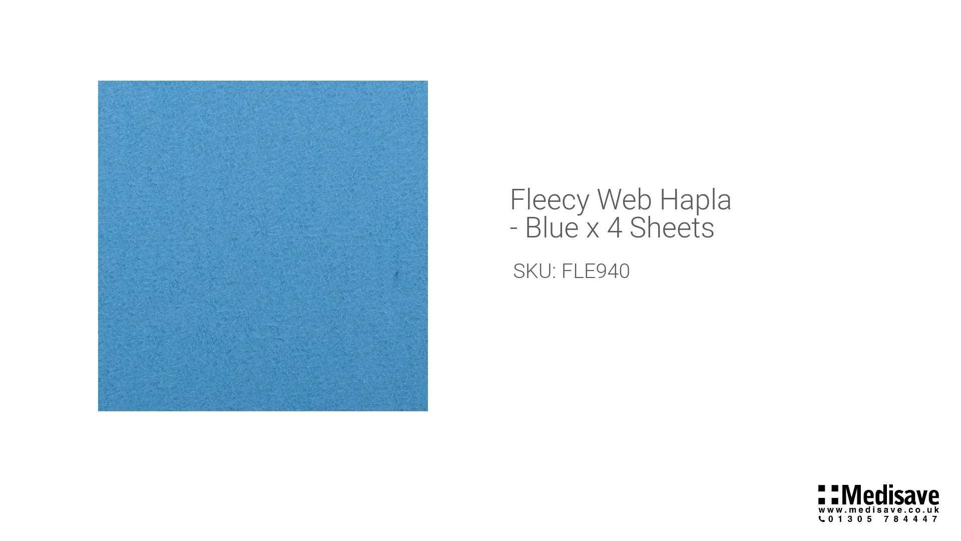 Fleecy Web Hapla Blue x 4 Sheets FLE940.mp4 on Vimeo