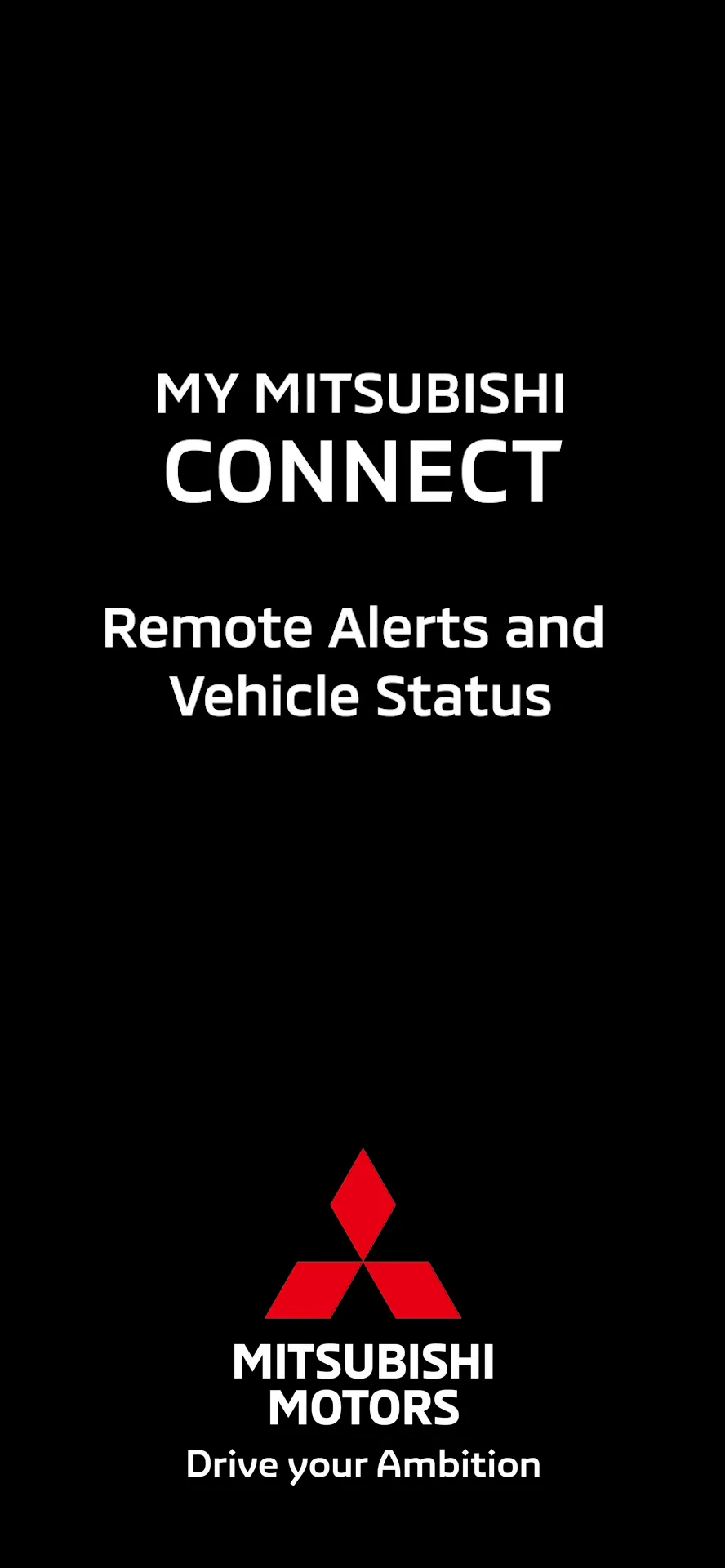 MITSUBISHI CONNECT - Remote Alerts and Vehicle Status