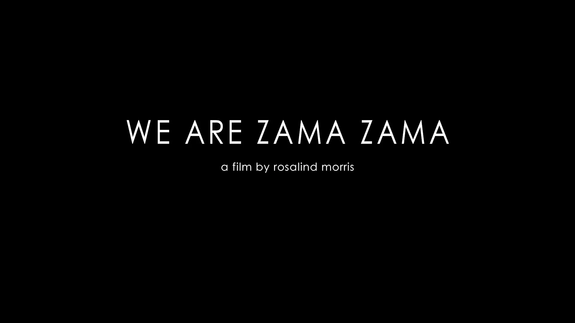 Watch WE ARE ZAMA ZAMA: A gripping documentary about life in the ruins ...