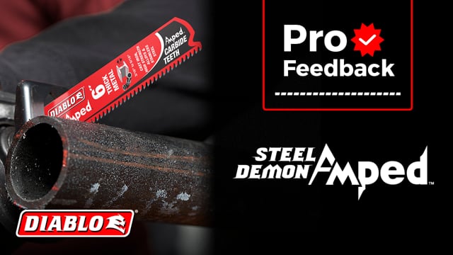 DS0908CFA | Recip Blades | Thick Metal | Amped Carbide - Diablo Tools