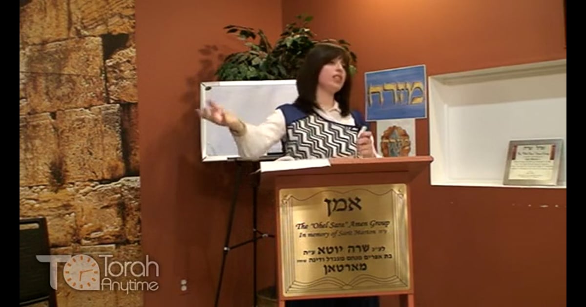 Mrs. Maya Kuritsky | Ohel Sarah Series: Tehillim - Shir Shel Yom Part 2
