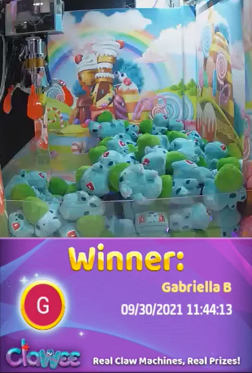I played Clawee and won a real prize! Check it out! --->