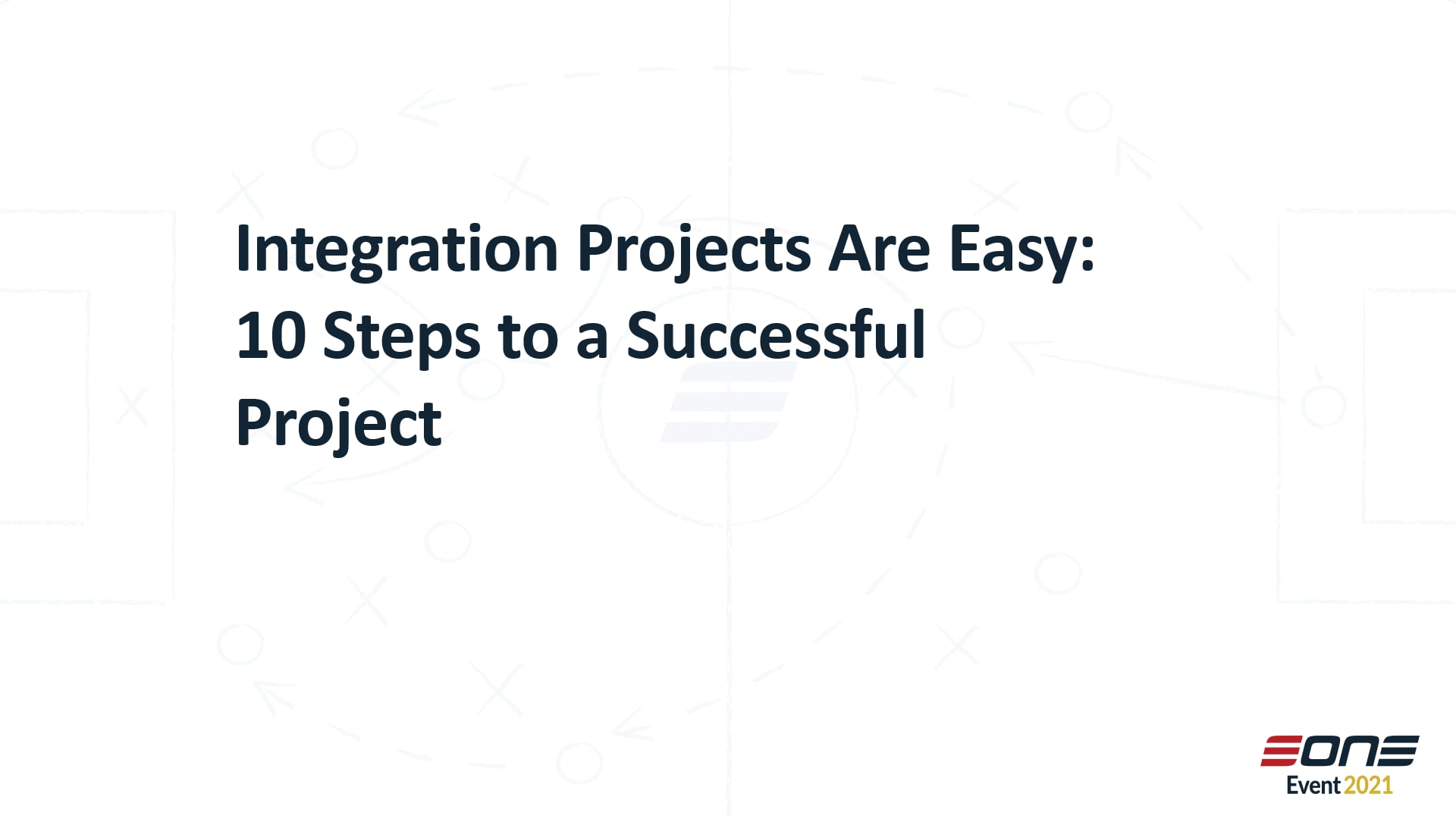 Integration Projects Are Easy: 10 Steps to a Successful Project on Vimeo